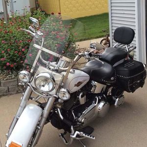 SOFTAIL SLIM® Windshields – Freedom Shields