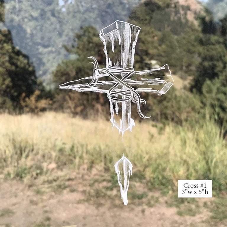 CROSSES Laser Engraving – Freedom Shields