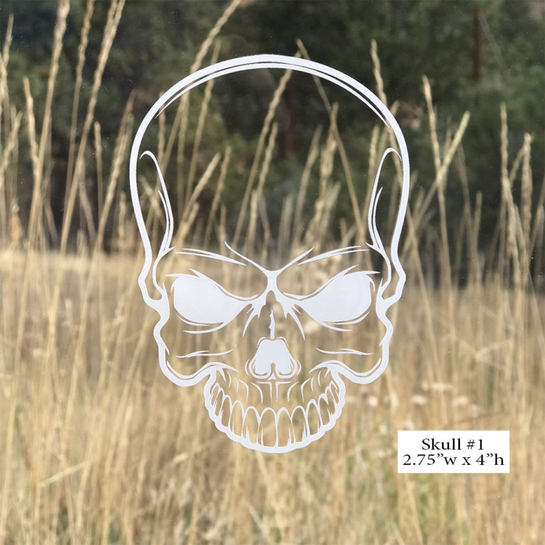 SKULLS Laser Engraving – Freedom Shields