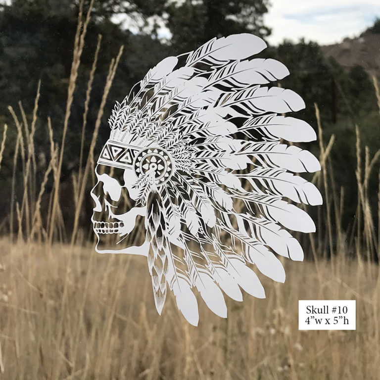 SKULLS Laser Engraving – Freedom Shields