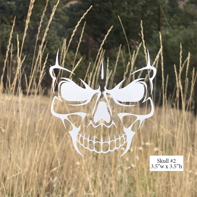 SKULLS Laser Engraving – Freedom Shields