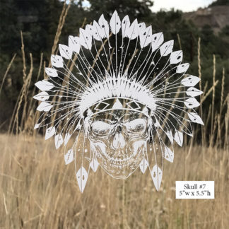 SKULLS Laser Engraving – Freedom Shields