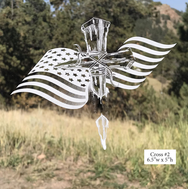 CROSSES Laser Engraving – Freedom Shields