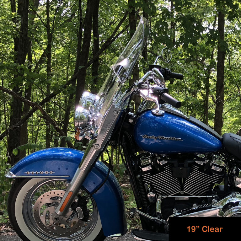 SOFTAIL SLIM® Windshields – Freedom Shields