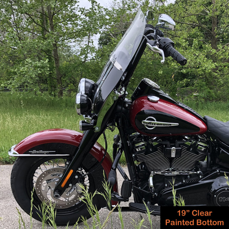 SOFTAIL SLIM® Windshields – Freedom Shields