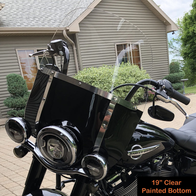 SOFTAIL SLIM® Windshields – Freedom Shields