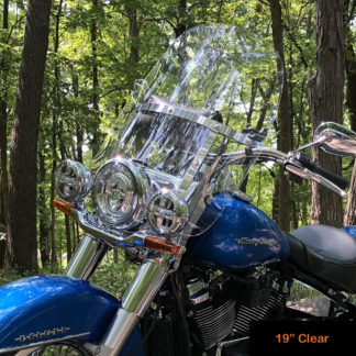 SOFTAIL SLIM® Windshields – Freedom Shields