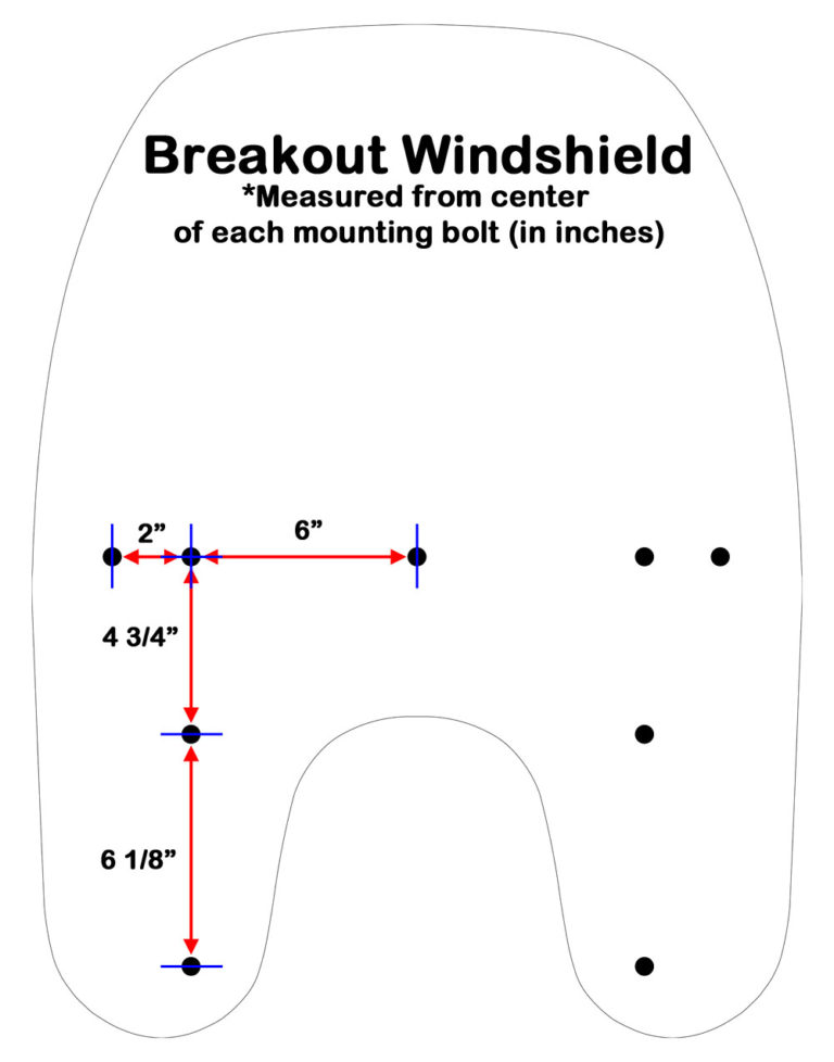 BREAKOUT® Windshields – Freedom Shields