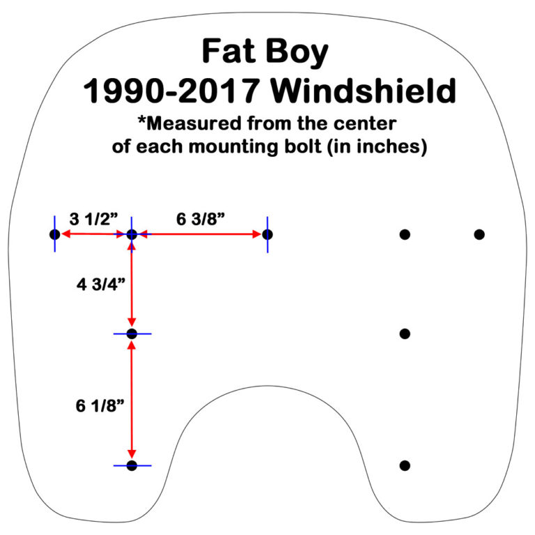 FAT BOY® Windshields – Freedom Shields
